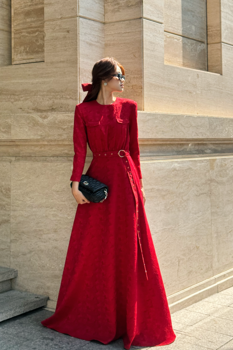 Ruby Marcus Maxi Dress – Perlasilk